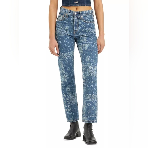 Levi's | Jeans | Nwt Levis Emme Discharge Straightleg Womens Jeans Size ...